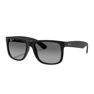 Ray-Ban unisex, Accessoires, Noir, Taille: 55 MM Justin Lunettes de soleil