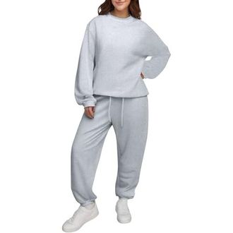 Generic Surv&ecirc;tement de ski en velours pour femme - Combinaison de snowboard fine et isolante coupe-vent pour sports de plein air - Ensemble 2 pi&egrave;ces pour pant