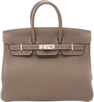 Hermès sac à main Birkin 25 (2021) - Tons neutres