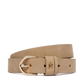 Tommy Hilfiger Dameng&uuml;rtel Tommy Hilfiger Essential Effortless 2.5 Nubuck AW0AW17762 Beige