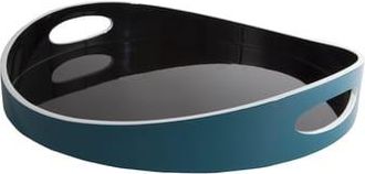 Maison Sarah Lavoine Plateau Basile - Noir - Bambou laqué - Designer Sarah Lavoine