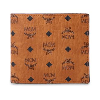 MCM Visetos Billfold Wallet - - Accessories - unisex - Braun - ONE SIZE