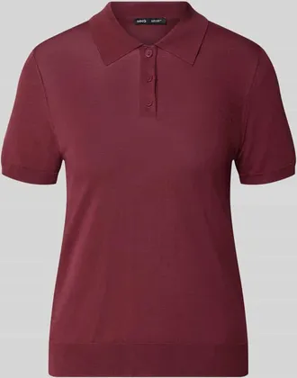 Mango Poloshirt aus Viskose-Mix Modell LUXEN