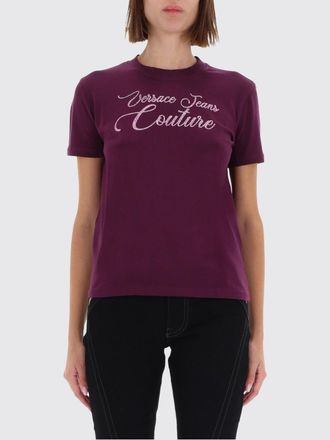 Versace Jeans Couture T-Shirt VERSACE JEANS COUTURE Femme couleur Bordeaux