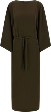 Alberto Biani Femme, Robes, Brun, Taille: 38 FR Long Cady Dress