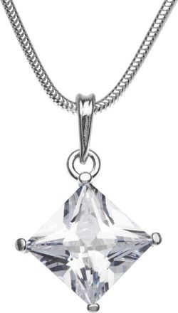 In Collections InCollections Damen-Anhänger 925/000 Sterlingsilber mit Zirkonia inklusive Schlangenkette 1,2/42 cm 241A201675340