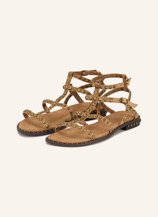 Ash Sandalen Precious Mit Nieten beige