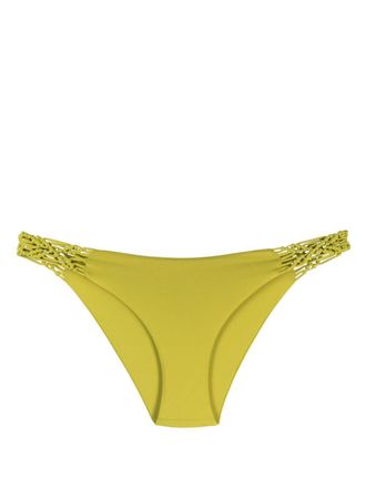 Fisico bas de bikini &agrave; d&eacute;tails danneaux - Vert