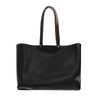 Valentino Garavani Ledertasche - - Bags - Herren - Schwarzk - ONE SIZE