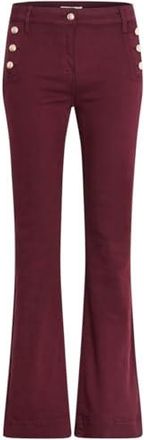 Morgan Femme 252-plumi Pantalon, Plum M, 40 EU