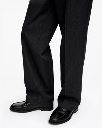 Arket Loafer Aus Leder -Schwarz