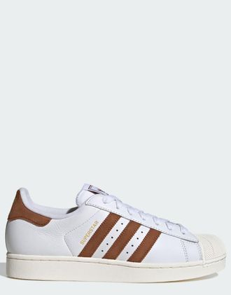 adidas Originals Superstar II - Baskets - Blanc et marron