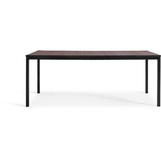 Keter Table &agrave; manger de jardin signature porto 160cm - Marron aspect noyer - Keter