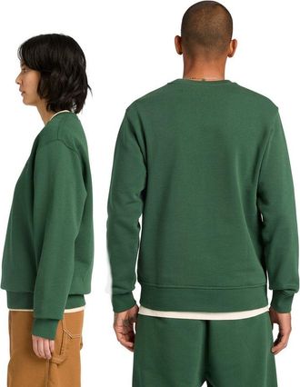 Timberland Sweatshirt Silicon Badge (LB) Crew Neck sportlicher Stil, bequemer Schnitt, f&uuml;r Erwachsene