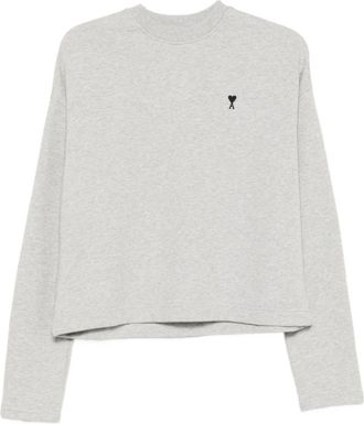 Ami Damen, Oberteile, Grau, LGröße