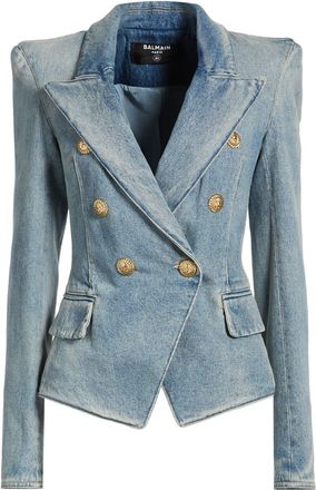Balmain JACKEN & M&Auml;NTEL - Jeansjacken/M&auml;ntel auf YOOX.COM