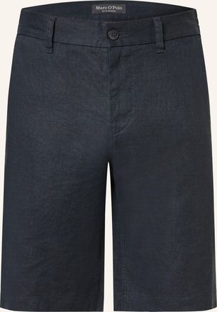 Marc O'Polo Marc Opolo Leinenshorts Reso Jogger Regular Fit blau