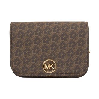 Michael Kors Delancey Messenger Bag - - Bags - Damen - Braun - ONE SIZE