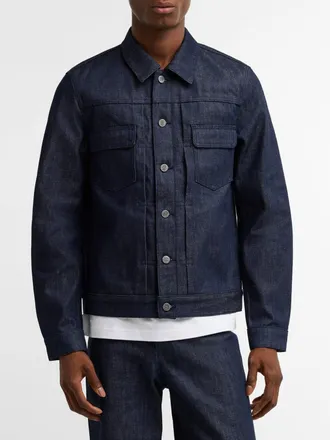 Barbour Hemdjacke von aus Baumwolldenim mit klassischem Kragen