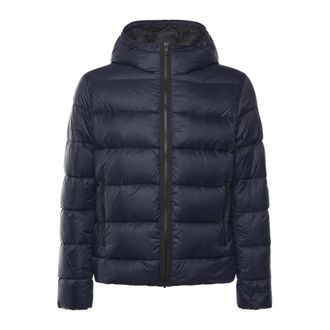 Fay Double-Front Steppjacke - - Jackets - Herren - Blau - S