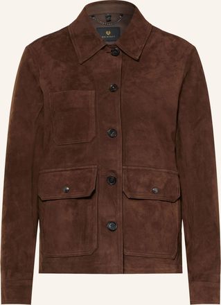 Belstaff Lederjacke braun