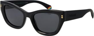 Polaroid Schwarze Polycarbonat-Sonnenbrille