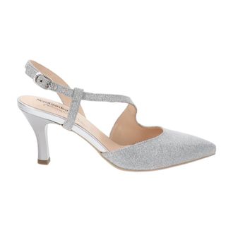 Nero Giardini Femme, Chaussures, Gris, Taille: 36 EU Escarpins Classiques en Cuir &agrave; Talons Hauts