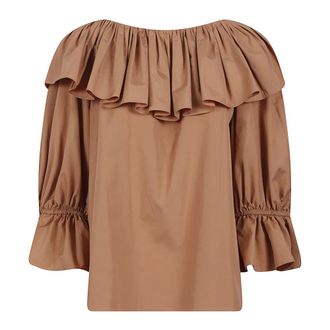 Chlo&eacute; Damen, Blusen & Hemden, Braun, XSGr&ouml;&szlig;e