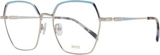 Pucci Goldene quadratische optische Rahmen - - Accessories - Damen - Gelb - ONE SIZE
