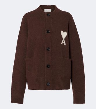 Ami Cardigan Ami De Coeur en alpaga