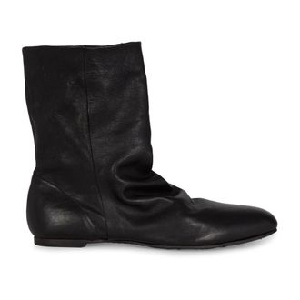 Cortana Ciel- flache schwarze Stiefeletten - - Shoes - Damen - Schwarzk - 43 EU