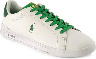 Polo Ralph Lauren Herren Sneaker weiß Glattleder