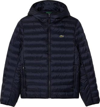 Lacoste Herren Steppjacke mit Kapuze wasserabweisend