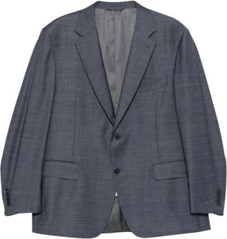 Canali Venezia Blazer - Homme - Vestes - Bleu - Taille: 3XL