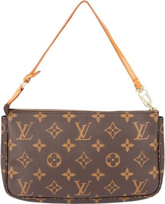 Louis Vuitton Crossbody Bags - Louis Vuitton Canvas Monogram Pochette Accessoire - Gr. unisize - in Bunt - für Damen