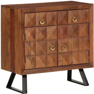 vidaXL Schubladenschrank Honigbraun 70x35x70 cm Massivholz Akazie Vidaxl