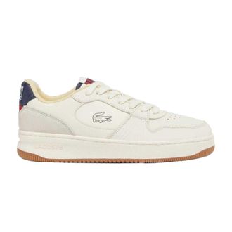 Lacoste L001 Sneaker f&uuml;r Herren, Leder (Naturwei&szlig;)