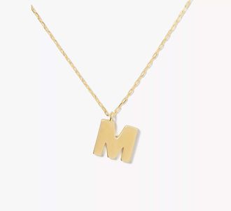 Kate Spade New York Kate Spade Fine Love Letter Anh&auml;nger Mit Initiale M