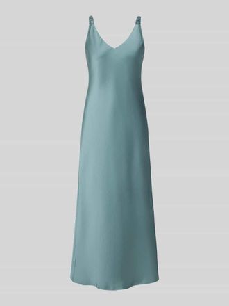 Vera Mont Cocktailkleid aus Satin mit V-Ausschnitt