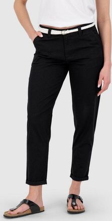 Alife And Kickin Jogginghose Damen HirokoAK A Jogginghose, Hose Freizeithose aus Baumwoll-Materialmix mit geflochtenem GYrtel