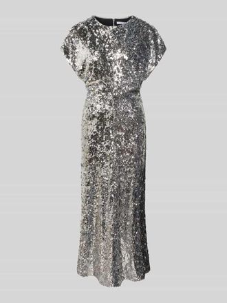 Rich & Royal Maxikleid mit Pailletten- und Ziersteinbesatz
