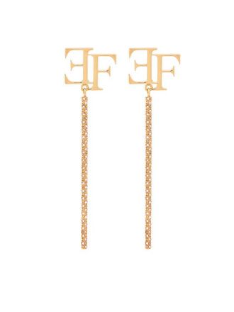 Elisabetta Franchi Ohrringe OR-49A-66E2-V270 Goldfarben