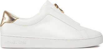 Michael Kors Sneakers MICHAEL Michael Kors Keaton Zip Slip On 43R4KTFP2L Wei&szlig;