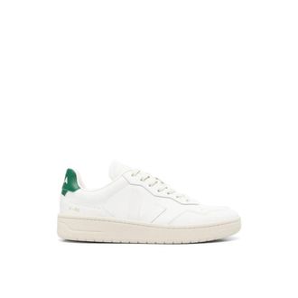 Veja V-90 O.t. Leather Sneakers - - Shoes - Damen - Wei&szlig; - 38 1/2 EU