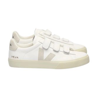 Veja Femme, Chaussures, Blanc, Taille: 40 EU Recife Leather White Natural