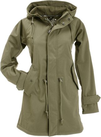 BMS HafenCity Coat SoftShell - Damenkurzmantel - khaki - 40