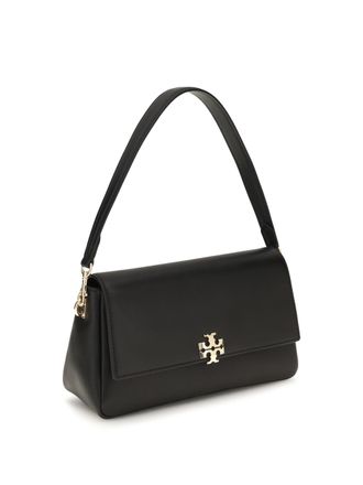 Tory Burch Womens Small Charlie Shoulder Bag Black Calf Leather Bos Taurus