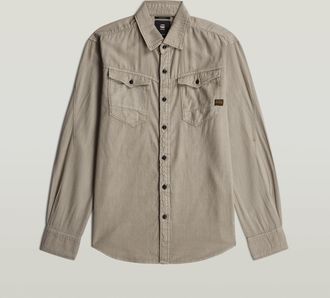 G-Star Arc 3D Slim Hemd - Beige - Herren