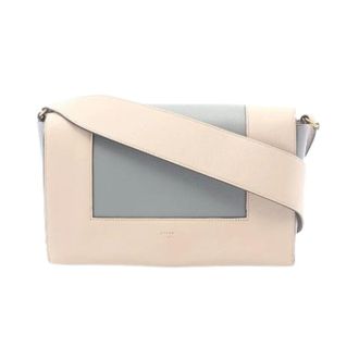 Celine Sac bandouli&egrave;re Pre-owned en cuir Frame - Femme - Pre-owned - Beige - Taille: ONE Size