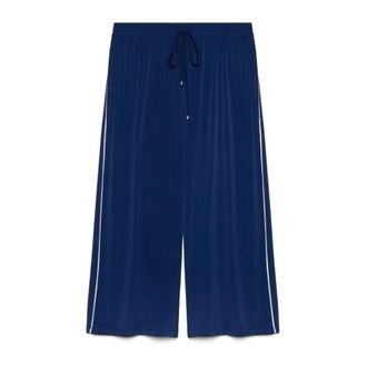 Fiorella Rubino Damen, Hosen, Blau, LGr&ouml;&szlig;e